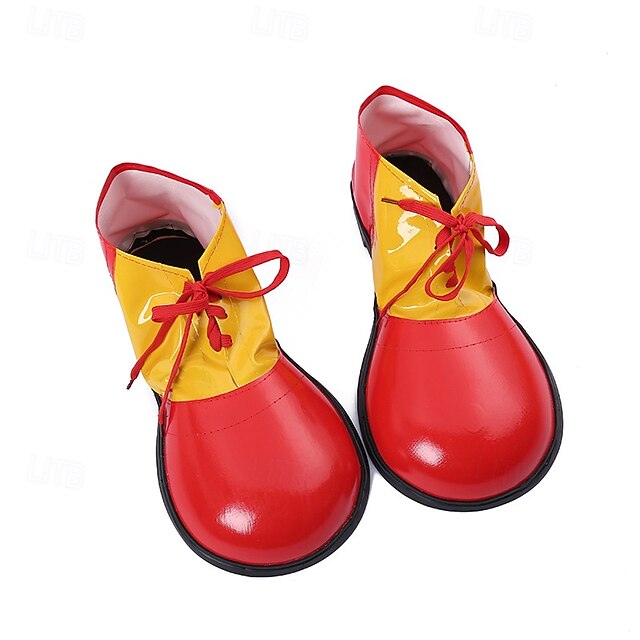 Carnival Costume 2026 Clown Jester Carnival Shoes Fancy Costume Circus ...