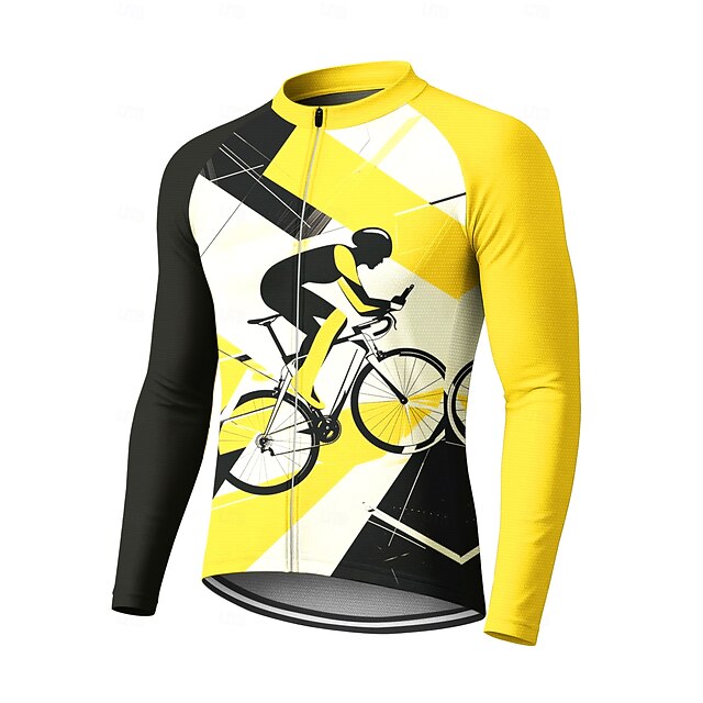 Men's Men Male Running T-Shirt Sports shirts Workout Shirt Geometric Cartoon Character Contrast ...