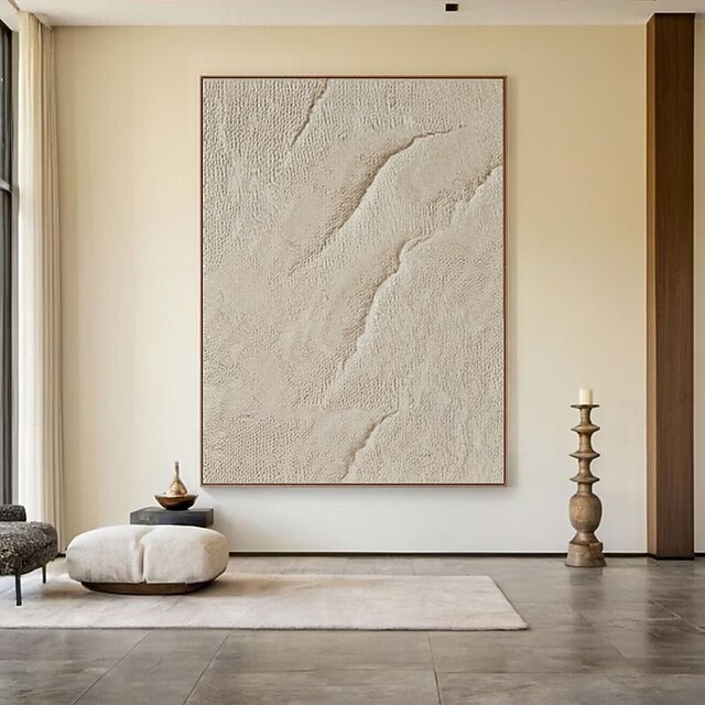 Handmade Oil Painting Hand Painted Vertical Abstract Contemporary ...