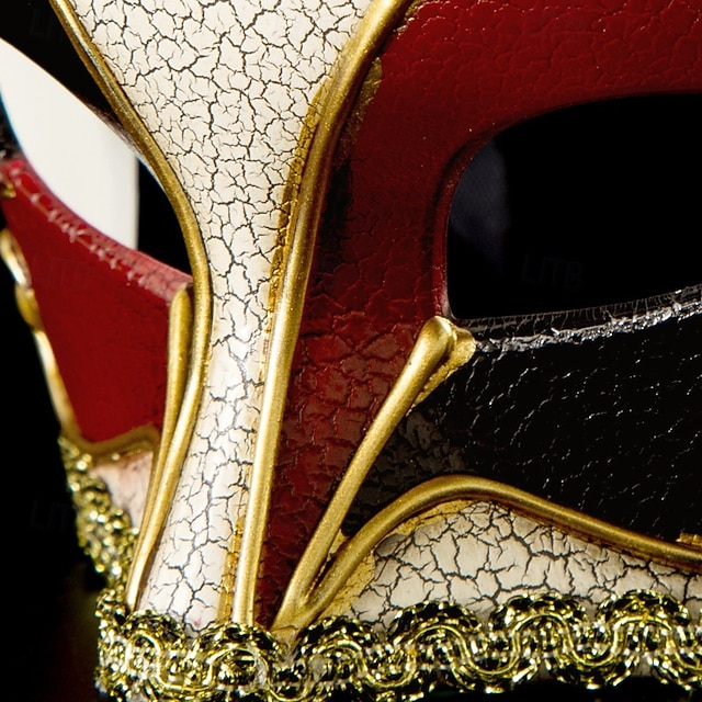 Arlecchina Venetian Mask Columbina Carnival Mask Half Face Adults ...