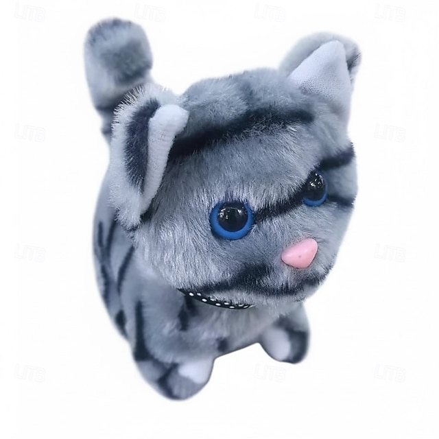 Robot Cat My Realistic Robot Kitten Interactive Kitty Toy That Walks ...