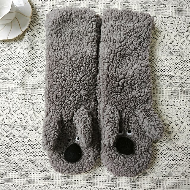 Cozy Thick Socks Women Warm Winter Plush Sleep Socks Soft Home Floor ...