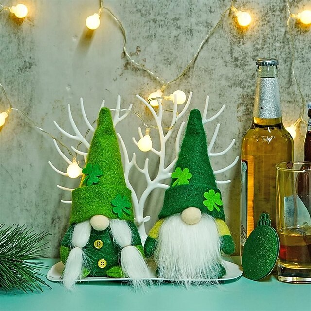St.Patrick's Day Irish Gnome Decorations Tomte Handmade Irish ...