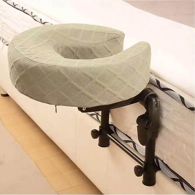 Massage headrest for beds, adjustable facial massage cradle for home ...