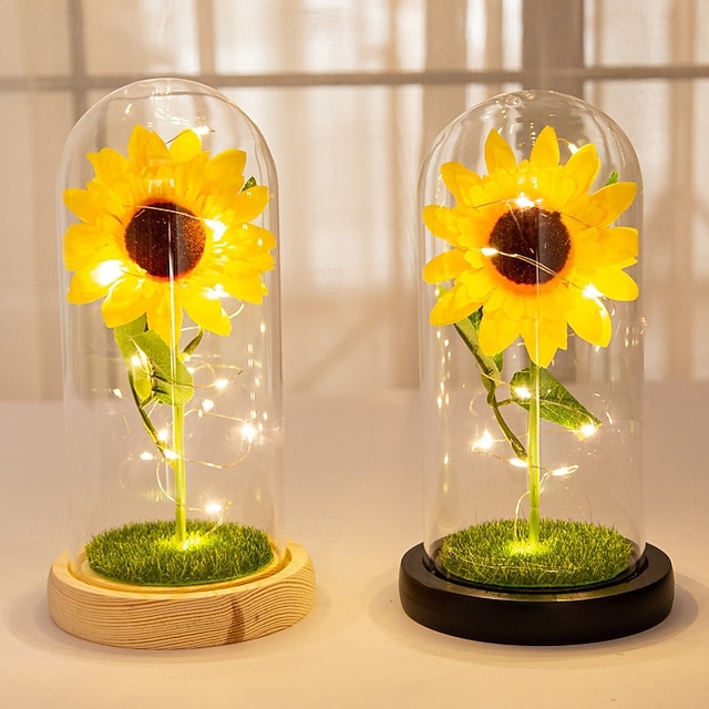 , Mother's Day, Sunflowers, Sunflowers, LED Decorative Nightlight 21.5 ...