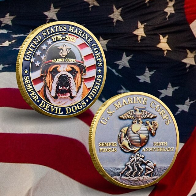 U.S. Marine Corps Commemorative Coin – United States 250th Anniversary ...