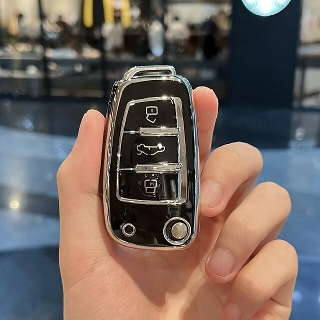 Car Key Case Cover Shell Fob For Audi A1 A3 A4 8P 8L 8V A5 B6 B7 A6 A7 ...
