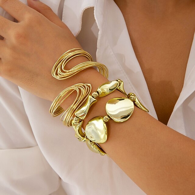 Carnival 2026 Rio Carnival Samba Accessories Boho Gold Tone Stackable ...