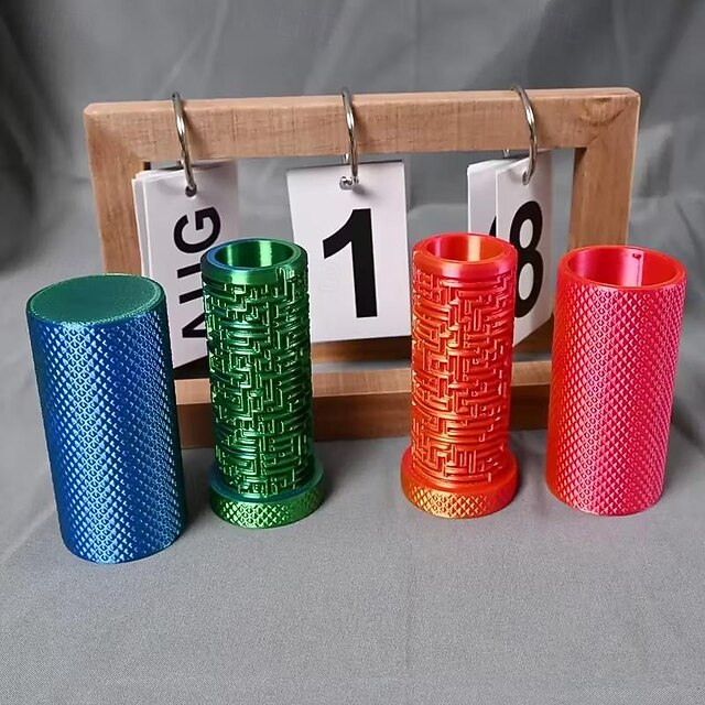 3D Printed Plastic Treasure Chest Box with Hidden Compartments & Maze ...