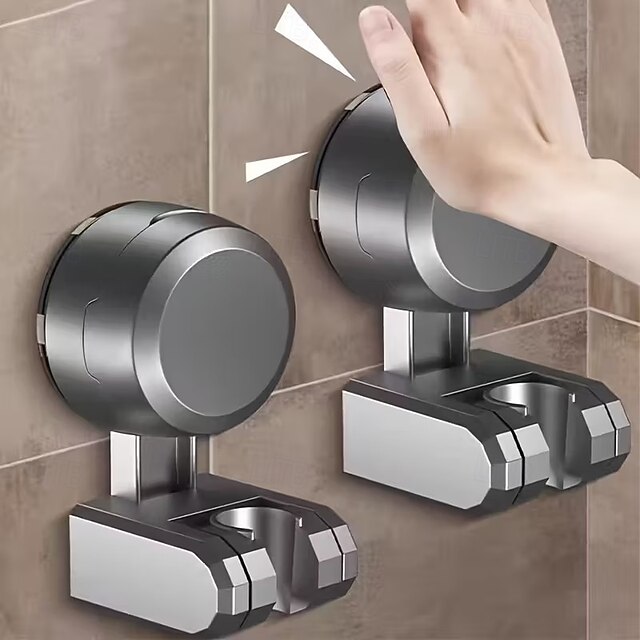 1/2PCS Suction Cup Shower Holder - Multi-purpose Bathroom Accessory ...
