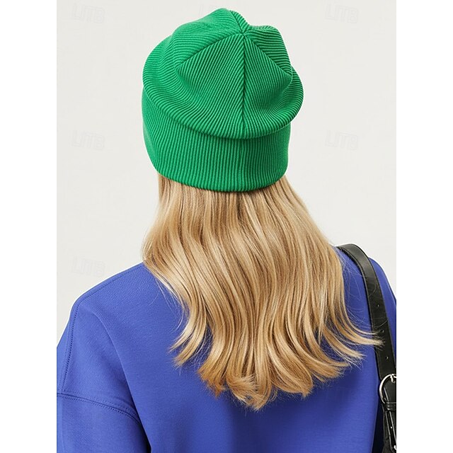 Women's Casual Beanie, Polyester Material, Available in Multiple Colors ...