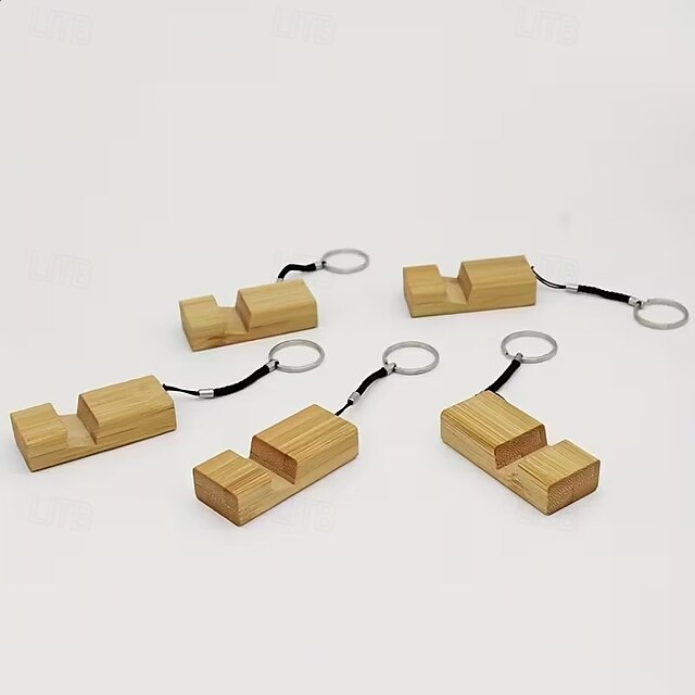 Creative Mini Phone Stand Desktop Phone Holder Portable Keychain Phone ...