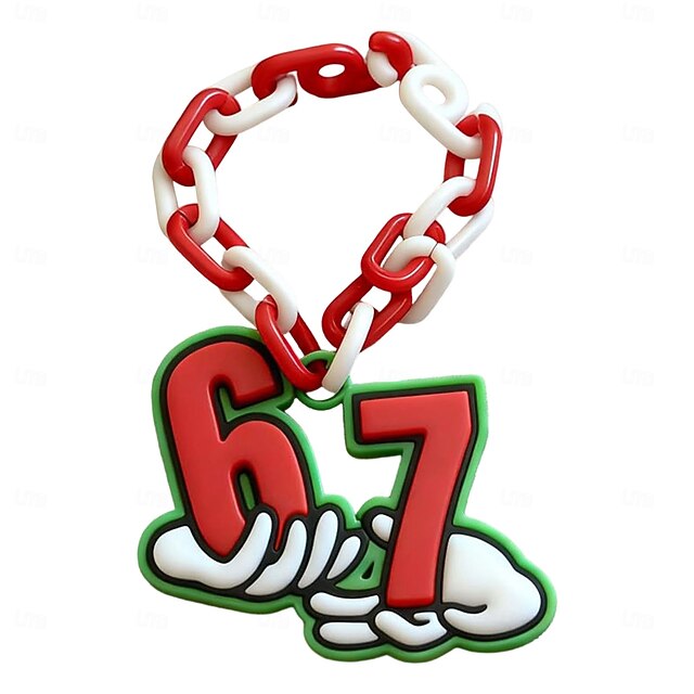 3D Printed Elf 67 Accessories Elf 67 Chain, 3D Printed Holiday "67", 67 ...