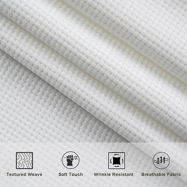 Men's Geometric Color Block Patchwork Shirt Waffle Shirt Casual Shirt ...