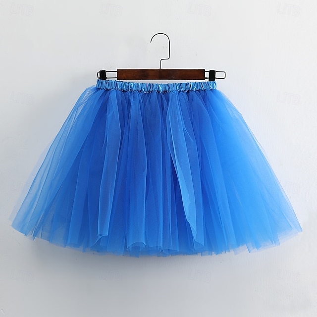Tutu Tulle Skirt Retro Vintage 1980s Adults' Women's Halloween Carnival ...