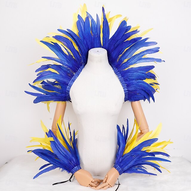 Carnival 2026 Rio Carnival Samba Accessories Carnival Red and Yellow ...