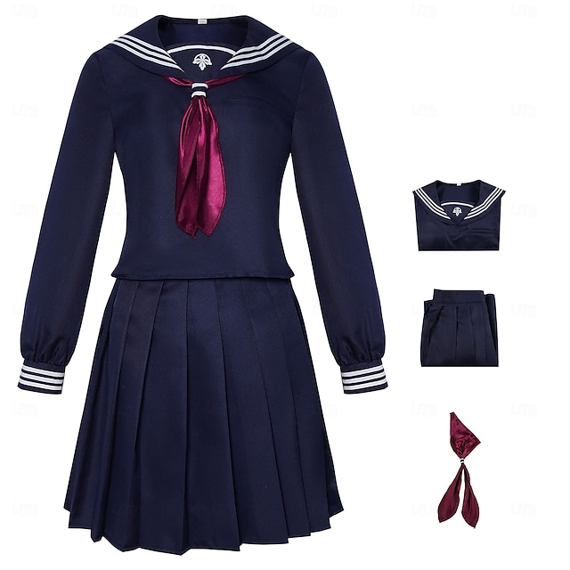 Gothic Horror Cosplay Costume Video Game School Uniforms Horror for ...
