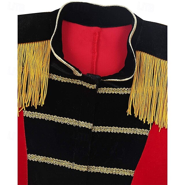 Ringmaster Carnival Fancy Costume Circus Jacket Retro Vintage Victorian ...