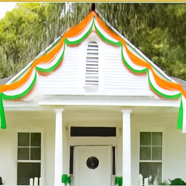 St Patrick's Day Banner, Irish Style Decoration, Green Shamrock Festive ...