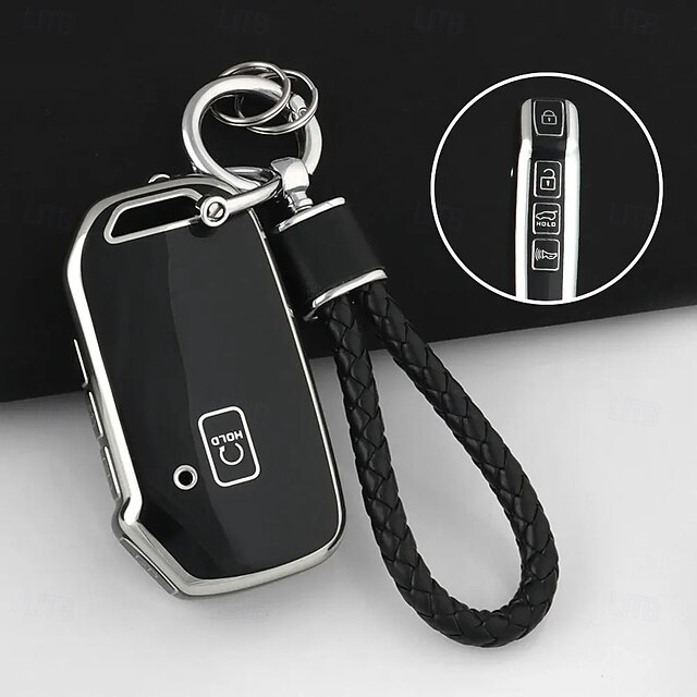 NEW TPU Car Key Case Shell Fob Cover Keychain For Kia Ceed Cerato Forte ...