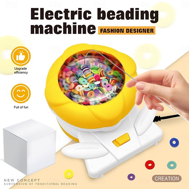 Electric Bead Spinner Clay Bead Spinner Kit USB Powered Spin Bead ...