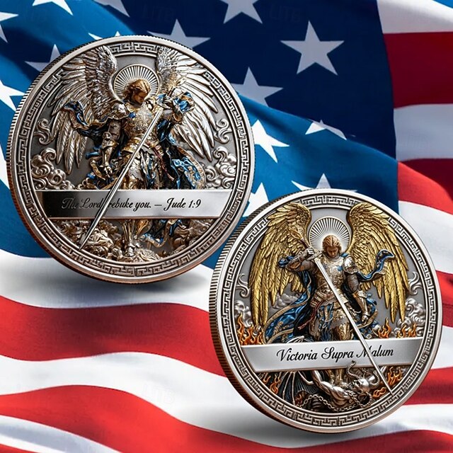 St. Michael the Archangel – "Victory Over Evil" Commemorative Coin ...