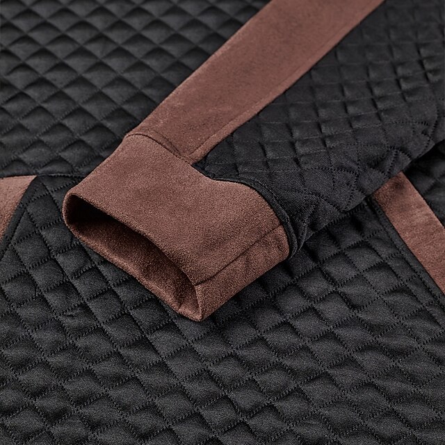 Men's Sweatshirt Waffle Sweatshirt Pullover Hoodie Sweatshirt Black ...