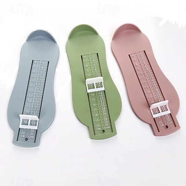 Kids Foot Length Measure Gauge, Accurate Shoe Size Ruler for Growing ...