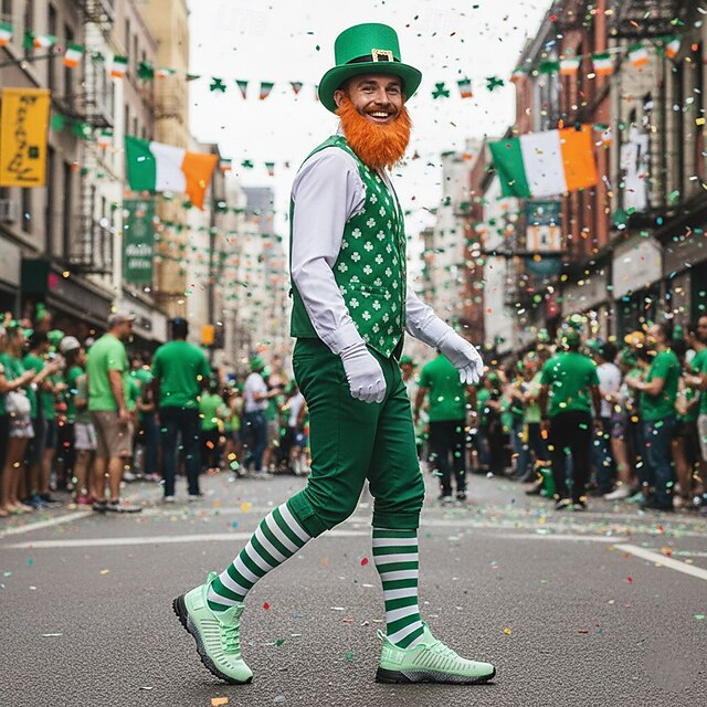 Men's Light Green Breathable Mesh Running Shoes, Lightweight Non-Slip ...