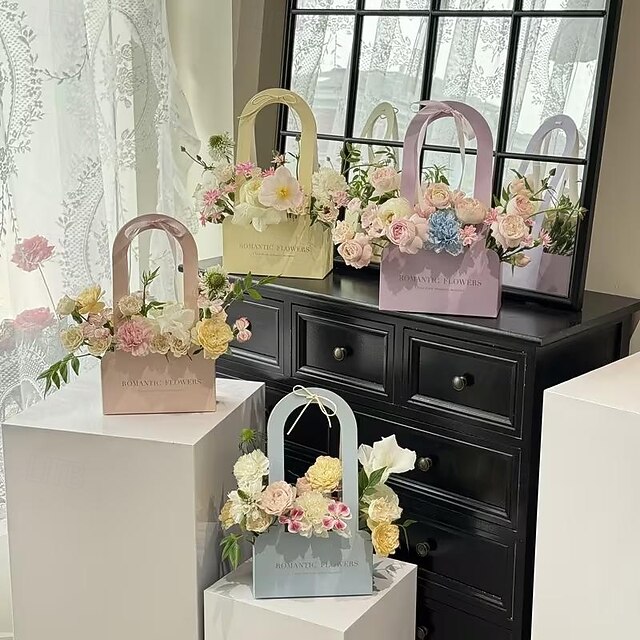 5pcs/set Portable Flower Boxes for Mother's Day Christmas Valentine's ...