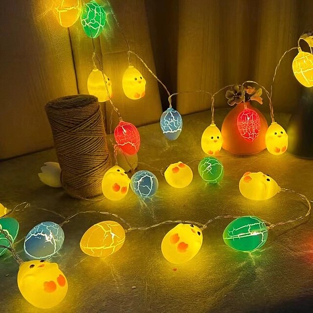 Easter Eggs LED String Lights USB Fairy String Lights Decor for Spring ...