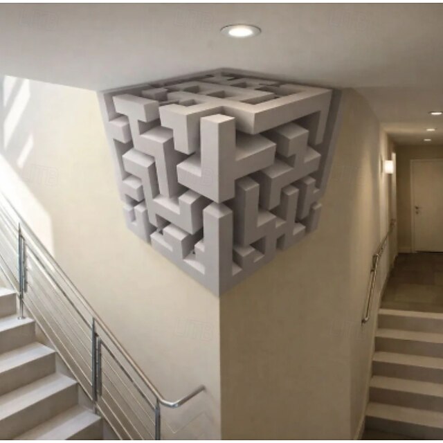 3D Optical Illusion Corner Wall Decal Wall Art, 3D Wall Art That ...