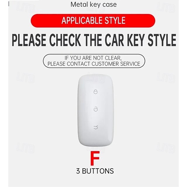 Car Key Case Cover Shell Fob For Geely EX5 Galaxy E5 Proton e.MAS 7 ...