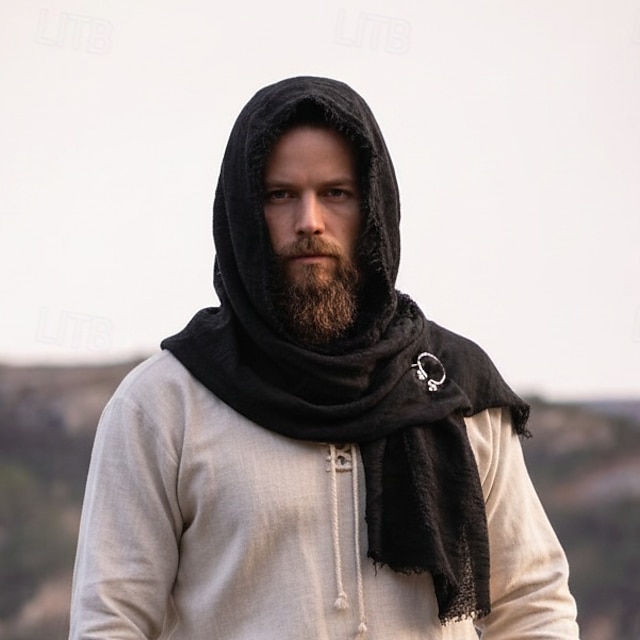 Medieval Renaissance Scarf Warrior Viking Ranger Fancy Dress Unisex ...