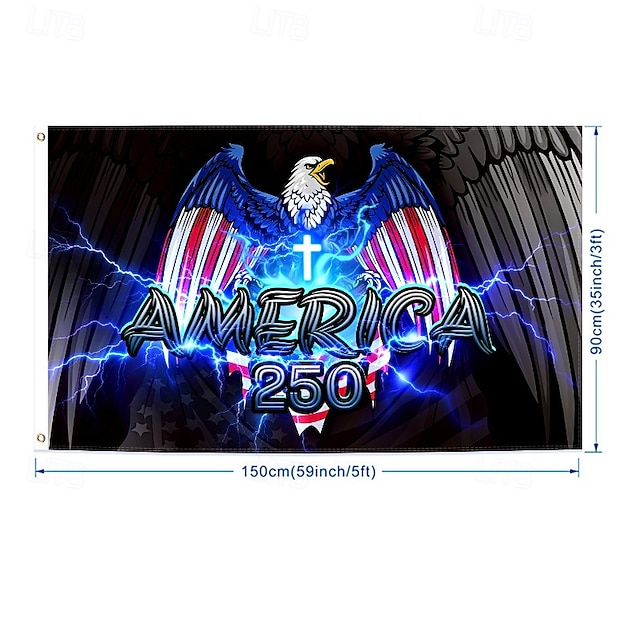 Outdoor Decoration 3 * 5ft Banner Commemorative Day Background Cloth ...