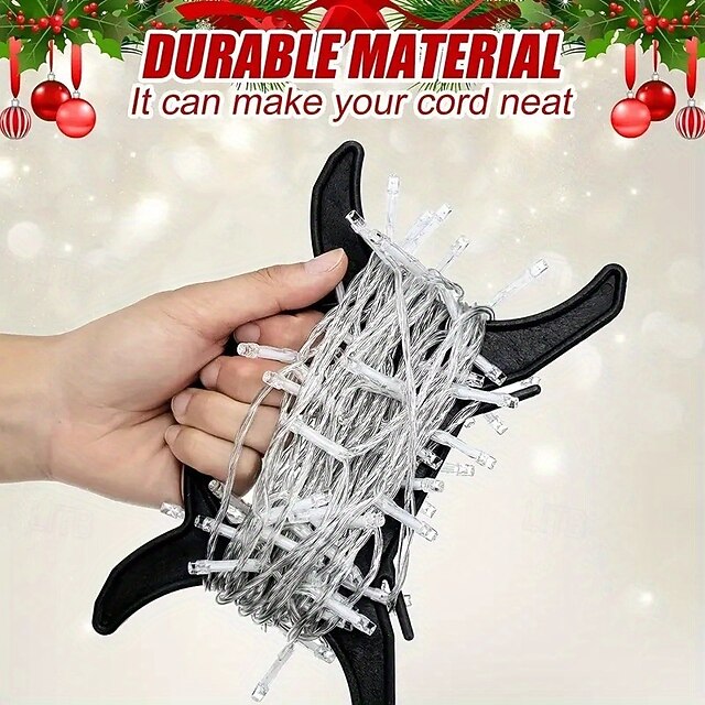 10 Pcs Christmas Lights Storage Holder All-Purpose Light Cord Wind Up ...