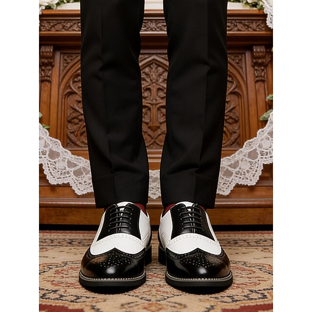 Men's Classic Casual British Wedding PU Leather Comfortable Slip ...