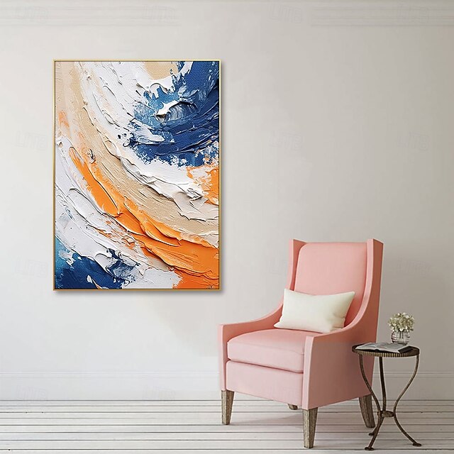 Handmade Oil Painting Canvas Wall Art Decoration Modern Thick Oil ...