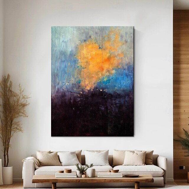 Handmade Oil Painting Canvas Wall Decoration Abstract Picture Art for ...