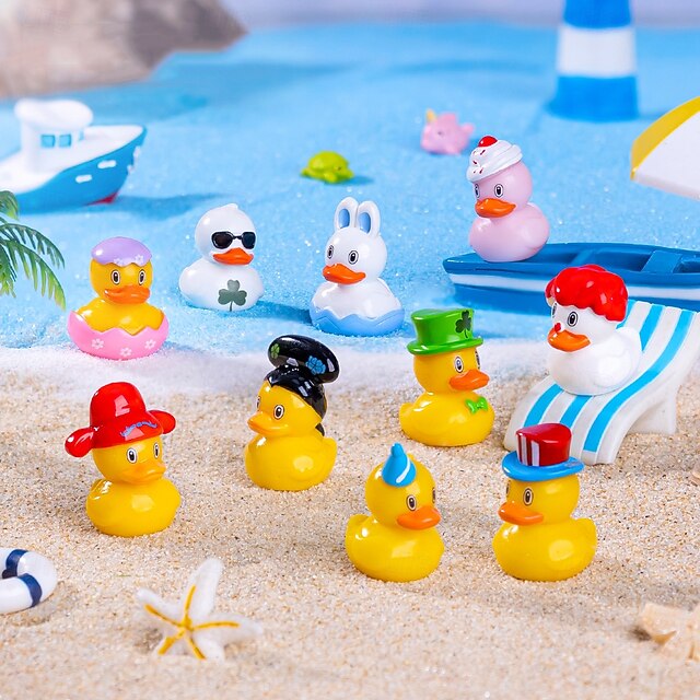 10 Pack Cute Easter Professional Duck Cute Grain DIY Decoration Hanging ...