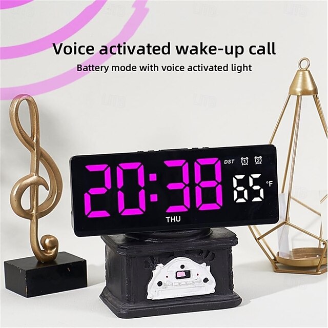 3-in-1 Digital Clocks Wall Clock, Wall Timer, Functional LED Clock ...