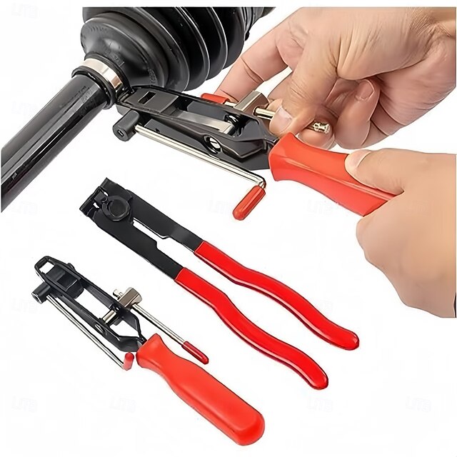 2pcs Heavy-Duty CV Boot Clamp Pliers & Ear Banding Tool Kit, Automotive ...