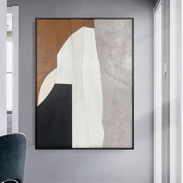 Handmade Oil Painting Canvas Wall Art Decoration Simple Abstract for ...