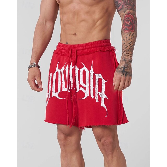 Men's Running Shorts Athletic Shorts Gym Shorts Drawstring Pocket ...