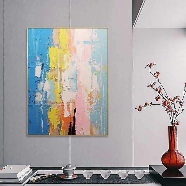 Handmade Oil Painting Canvas Wall Art Decoration Abstract for Home ...