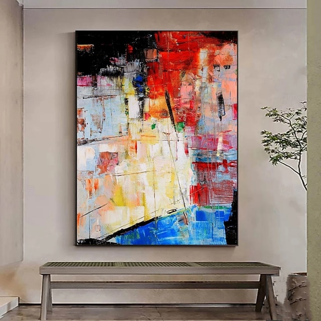 Handmade Oil Painting Canvas Wall Art Decoration Modern Abstract ...