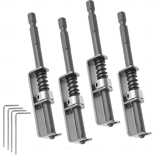 4Pcs Spring Loaded Screw Holder Bit, Anti Drop Screwdriver Bit ...