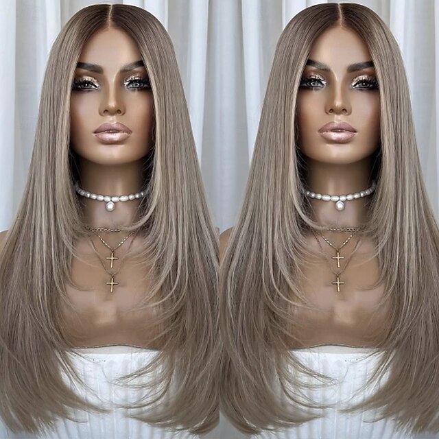 Brazilian 100% Virgin Hair 13x4 Lace Front Human Hair Wig Straight ...