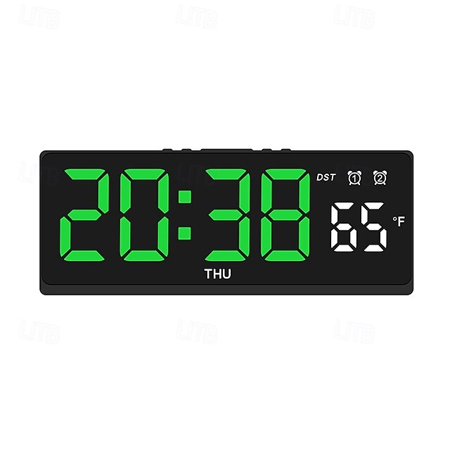 3-in-1 Digital Clocks Wall Clock, Wall Timer, Functional LED Clock ...