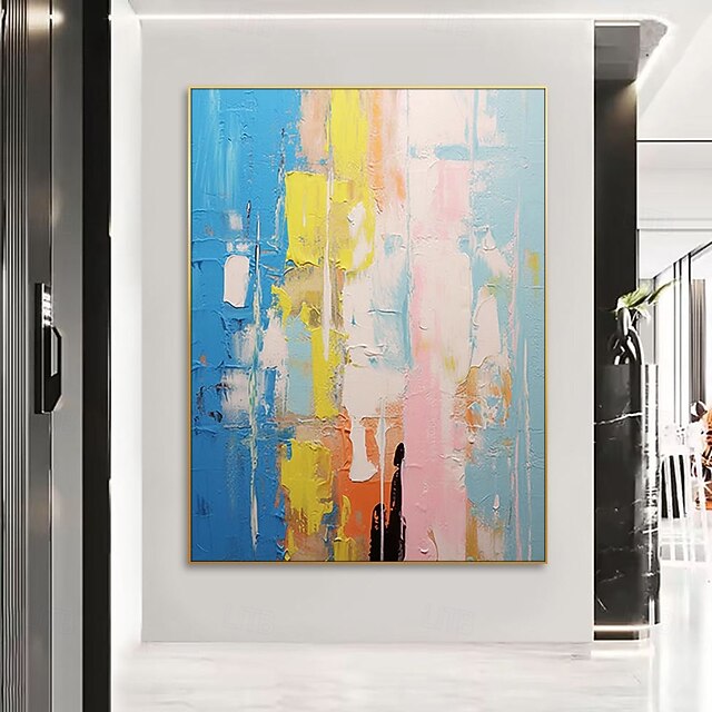 Handmade Oil Painting Canvas Wall Art Decoration Abstract for Home ...